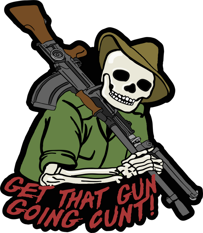 Art by Alts - The Gunner – Valor Vinyls